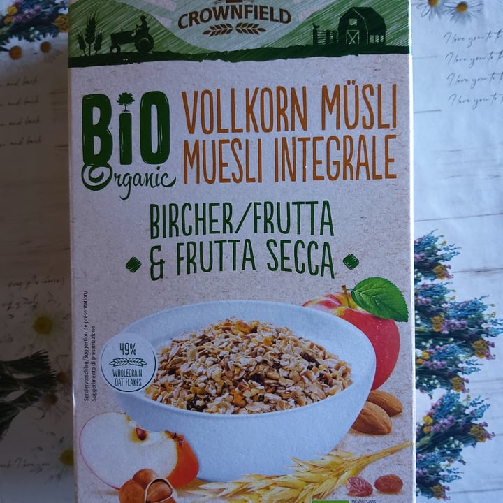Crownfield Bio muesli intergale con frutta, mandorla, e nocciole Review ...