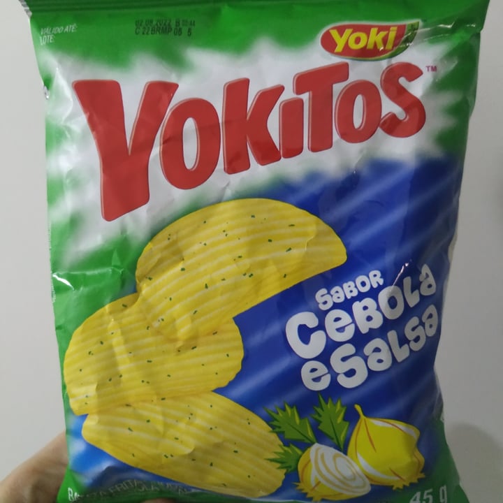 Yoki Yokitos batata frita ondulada sabor cebola e salsa Review | abillion