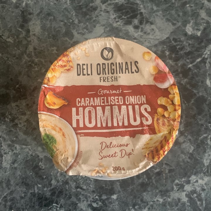 Deli originals Caramelised Onion Hommus Review | abillion