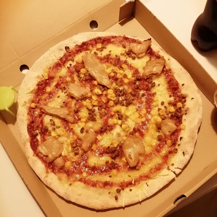 Telepizza Barcelona, Spain Pizza Barbacoa Vegui Review | abillion