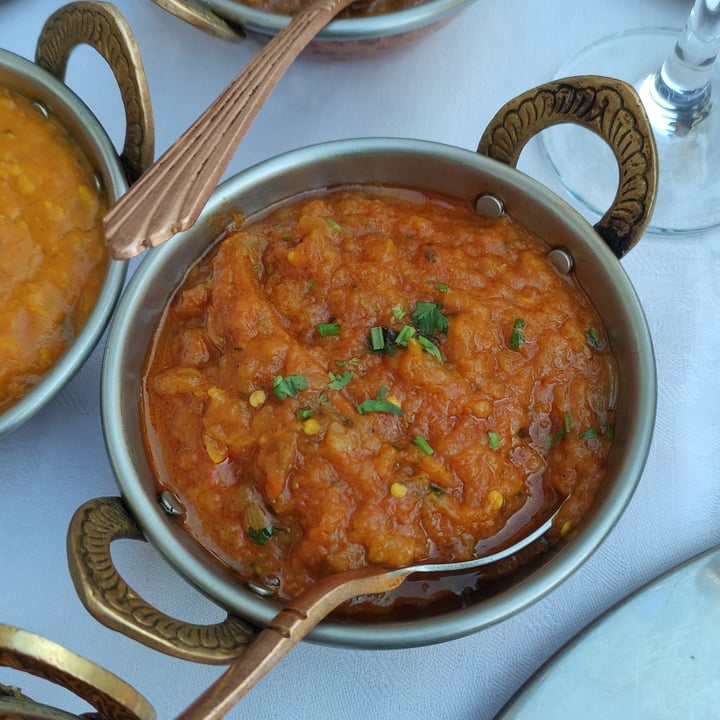 Ristorante Indiano Taj Mahal Torino, Italy Baingan Bharta Review | abillion