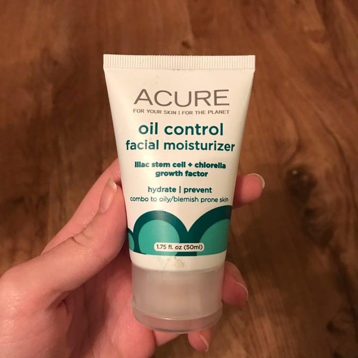 Acure Oil Control Facial Moisturizer Review | abillion