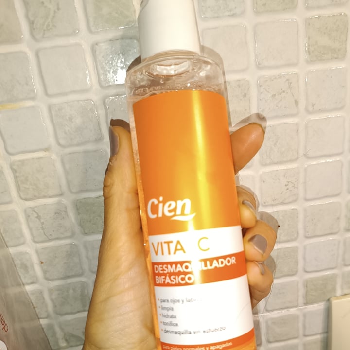 Cien desmaquillar bifásico vit C Review | abillion