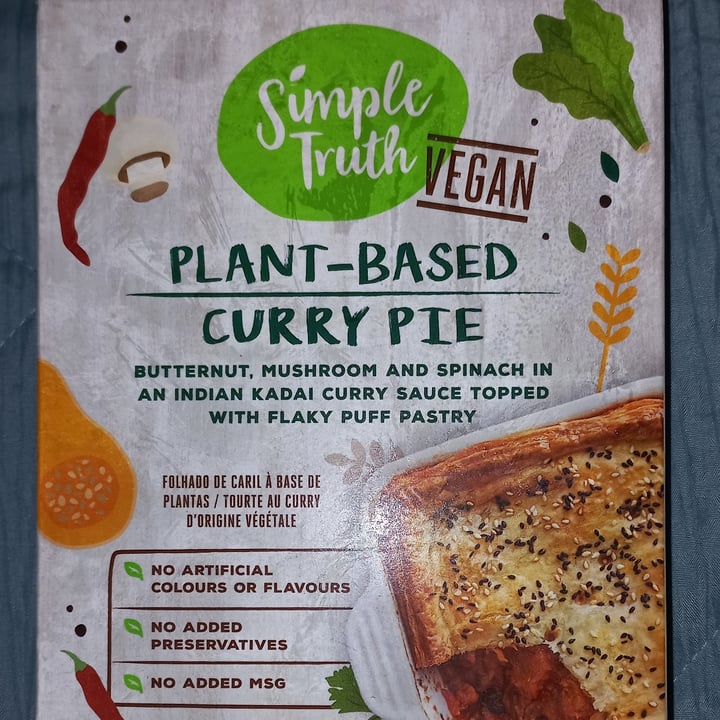 Simple Truth Plant-Based Curry Pie Review | abillion