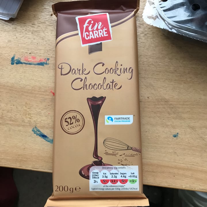 Fin Carré Fin Carré dark cooking chocolate... Review | abillion