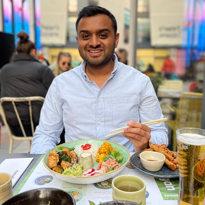 Wagamama Leicester United Kingdom Miso Mixed Vegetable Hiyashi Bowl ...