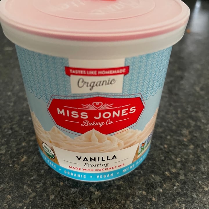 Miss Jones Baking Co Vanilla frosting Review | abillion