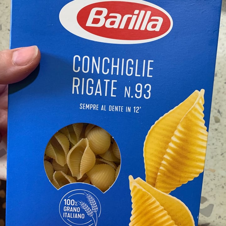 Barilla conchiglie rigate 93 Review | abillion