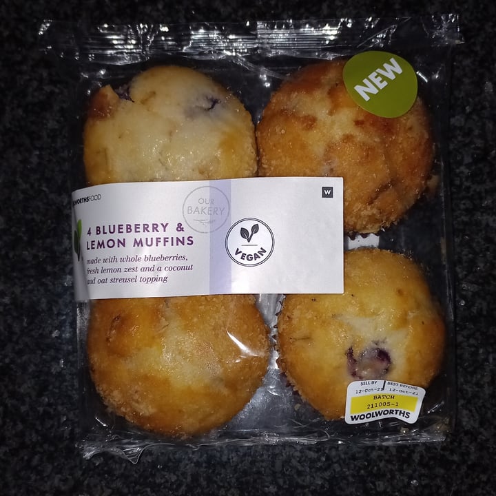 Woolworths Food Blueberry and lemon muffins Review | abillion