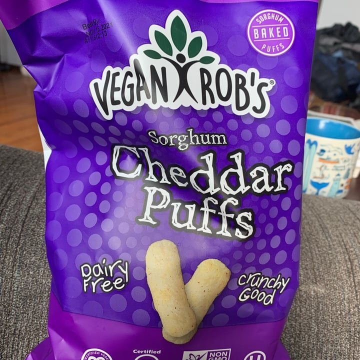 Vegan Rob's Cheddar Puffs Review | abillion