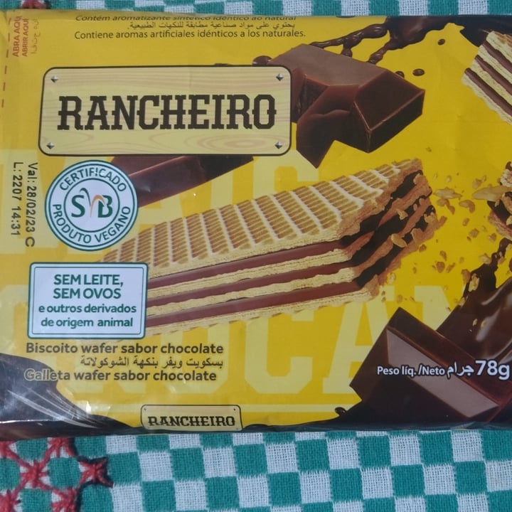 Rancheiro Biscoito Wafer Sabor Chocolate Review | abillion