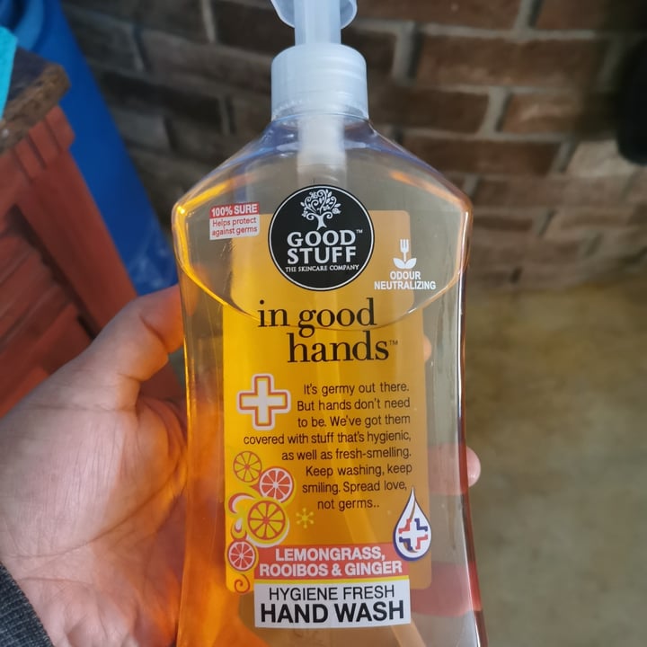 Good Stuff Lemongrass, Rooibos & Ginger Hand Wash Review | abillion