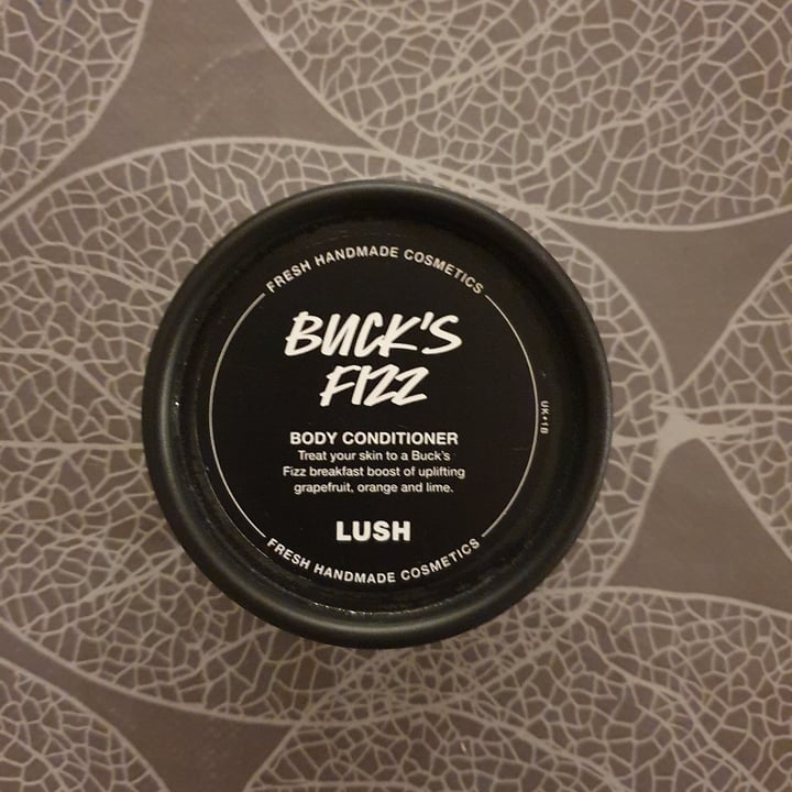Lush Fresh Handmade Cosmetics Bucks Fizz Body Conditioner Review