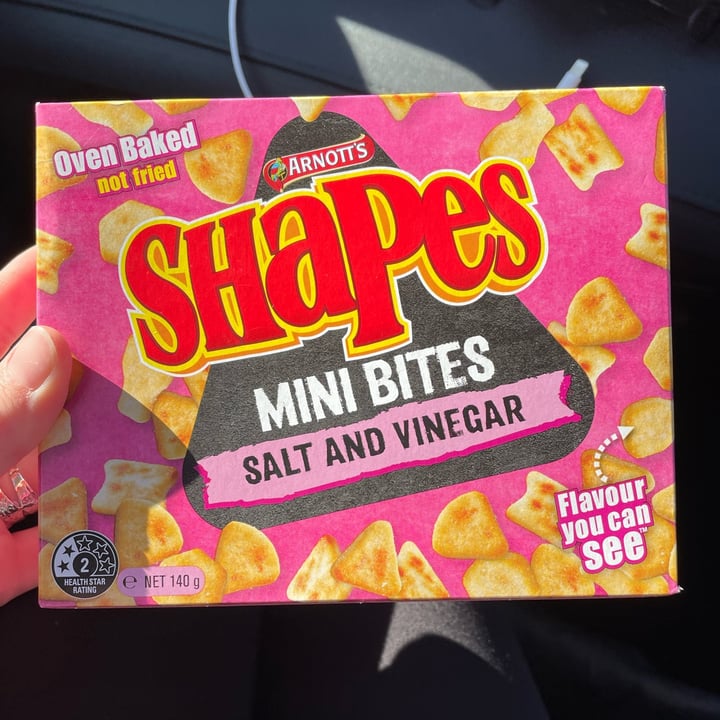 Shapes Mini Bites Salt and Vinegar Review | abillion