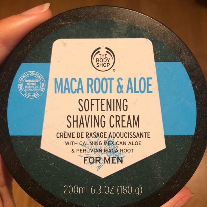 The Body Shop Maca root & Aloe Softening Shaving cream Review | abillion