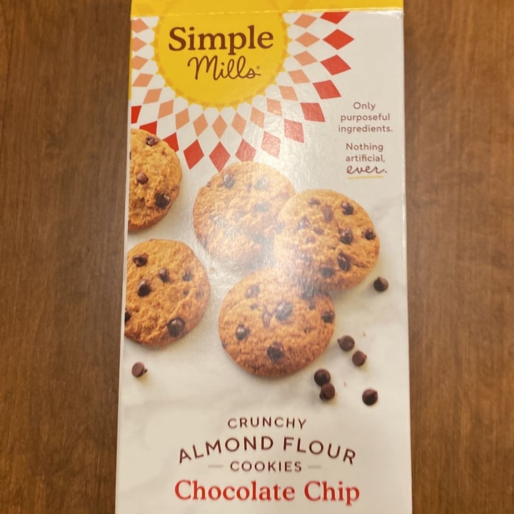 Simple Mills Crunchy Almond Flour Chocolate Chip Cookies Review | abillion
