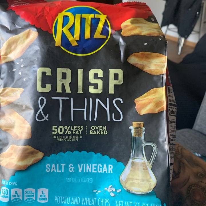 Ritz Crisp & Thins Salt & Vinegar Review | abillion
