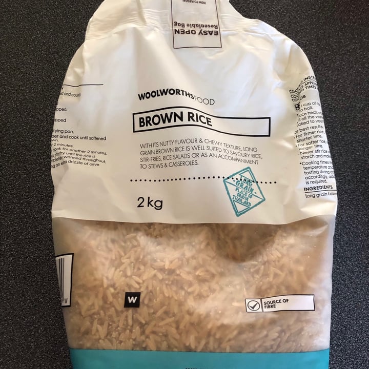 Woolworths Food Brown rice long grain Review | abillion