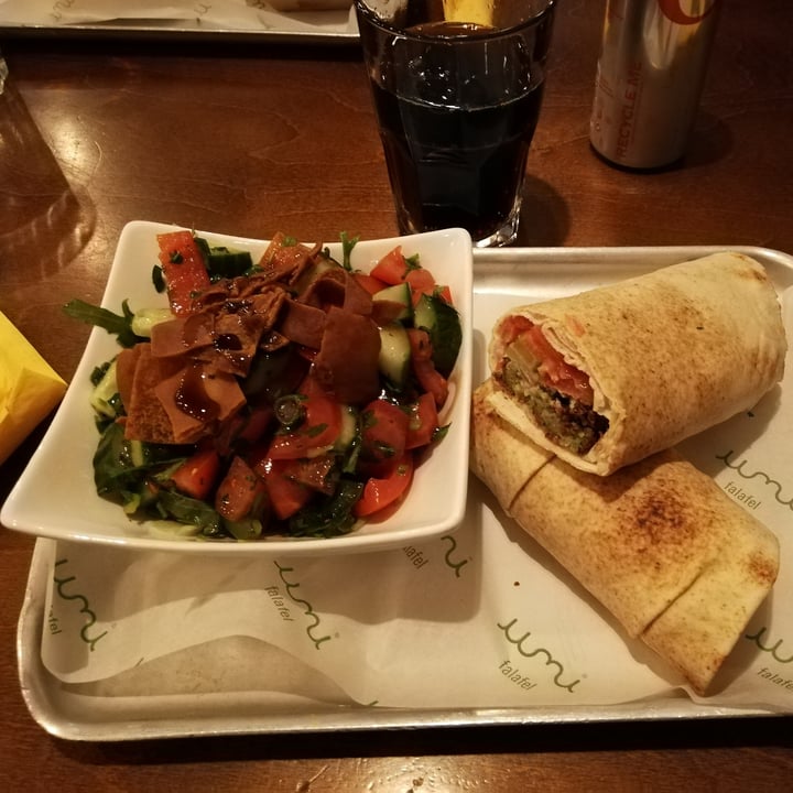 Umi Falafel Ireland Palestinian Falafel Sandwich Review | abillion