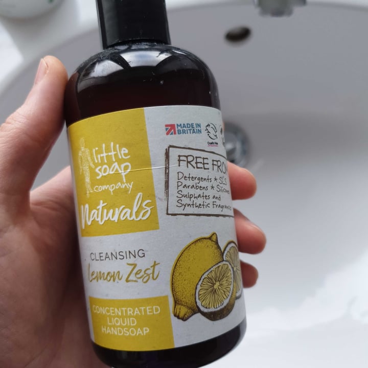 Little Soap Company Cleansing Lemon Zest Hand Soap Review | abillion