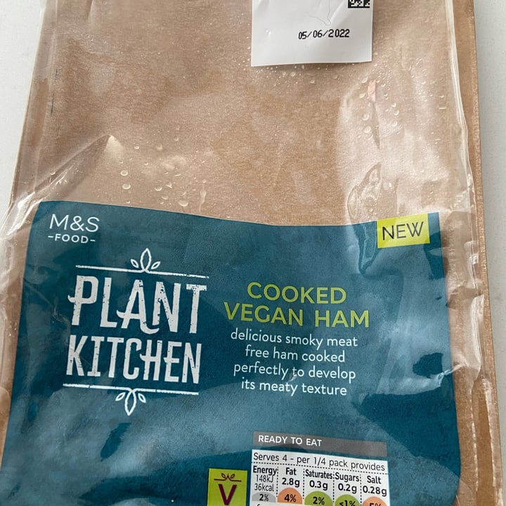 Marks & Spencer Food (M&S) cooked vegan ham Review | abillion