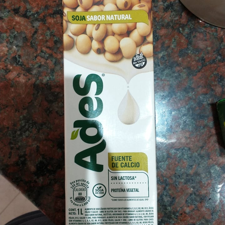 Ades Leche de Soja sabor Natural Review | abillion