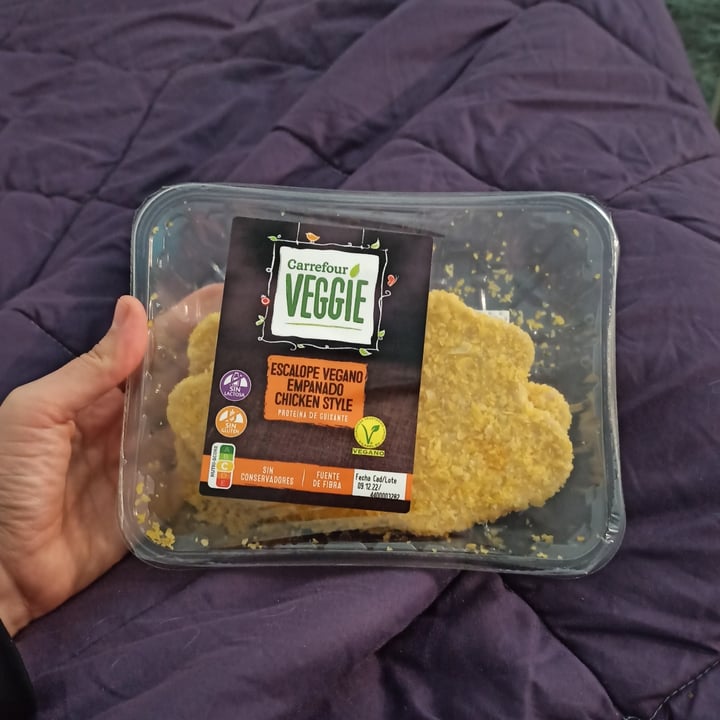 Carrefour Veggie Escalope vegano Review | abillion