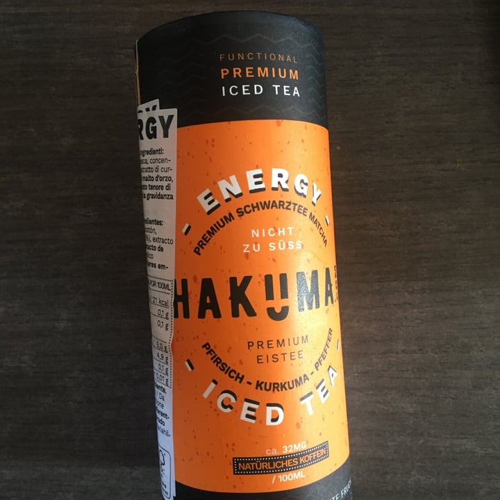 Hakuma Pfirsich, kurkuma and pfeffer ice tea Review | abillion