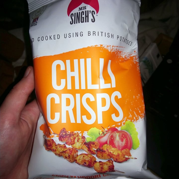 Mr Singh's Spicy Tandoori Chicken Crisps Review | abillion