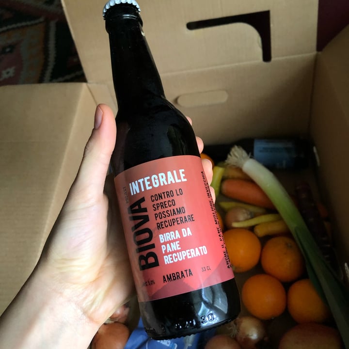 Biova Project Birra integrale ambrata Review | abillion