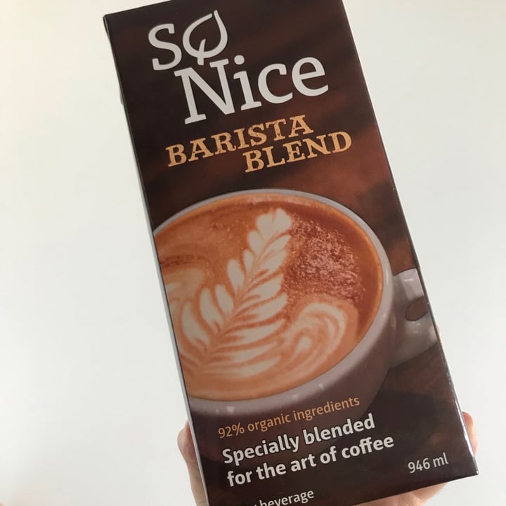 So Nice Barista Blend Soy Beverage Review | abillion