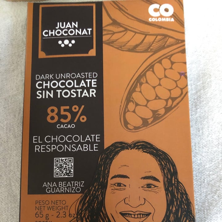 Juan choconat Chocolate 85% Review | abillion
