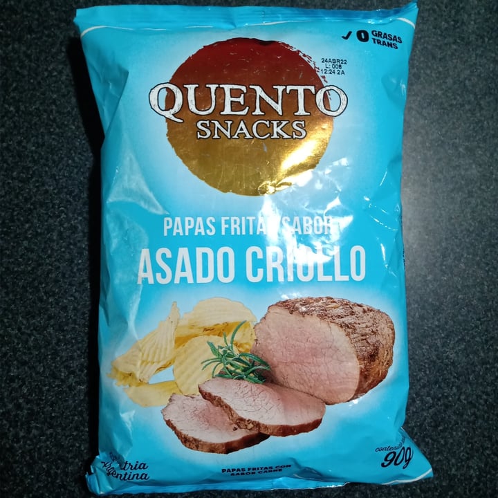 Quento Snacks Papas fritas sabor asado criollo Review | abillion