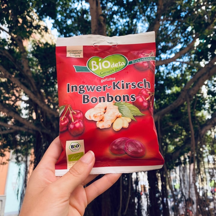 Biodeta Ingwer Kirsch Bonbons Review | abillion
