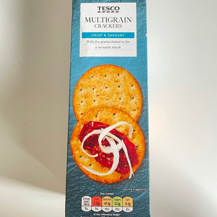 Tesco Multigrain Crackers Review | abillion