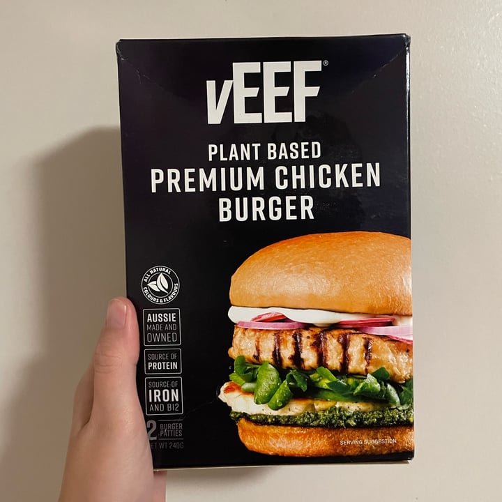 Veef Plant Based Premium Chicken Burger Review | abillion