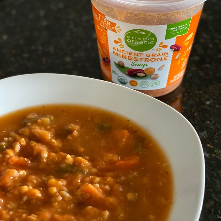 Simple Truth Ancient grains minestrone soup Review | abillion