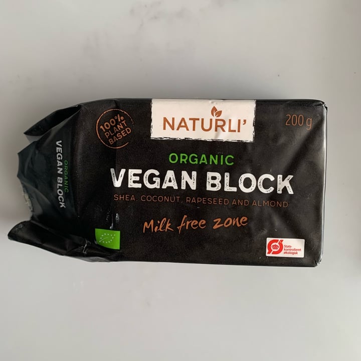 Naturli' Naturli Organic Vegan Block Review | abillion