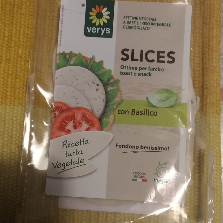 Verys Vegan Cheese Slices with Basilico Review | abillion