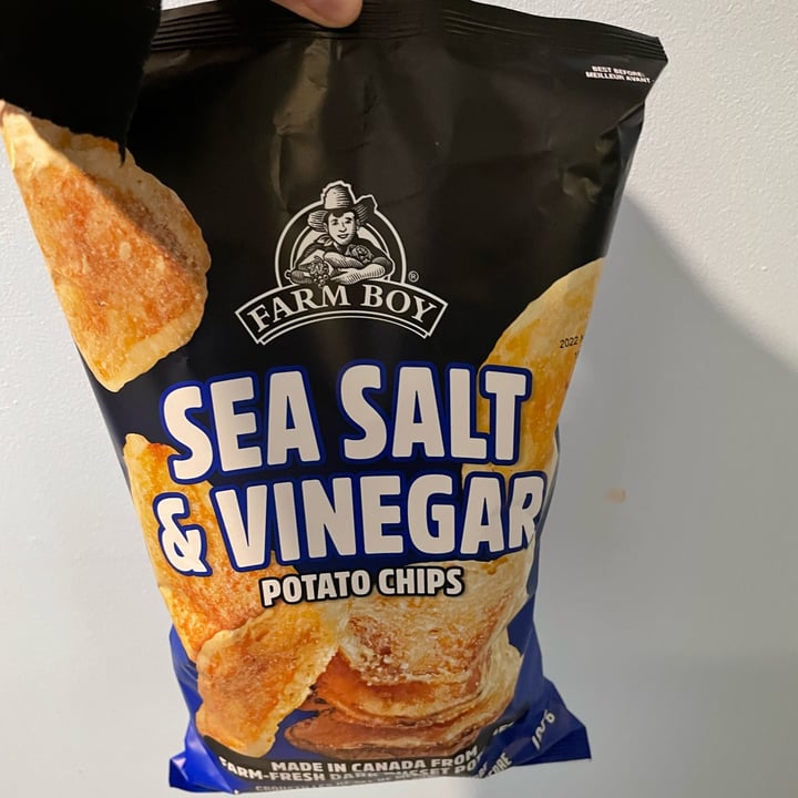 Farm Boy Sea salt & vinegar potato chips Review | abillion