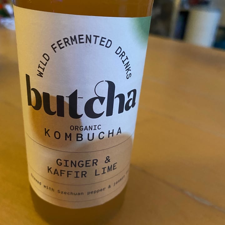 Butcha Ginger and Kaffir Lime Organic Kombucha Review | abillion