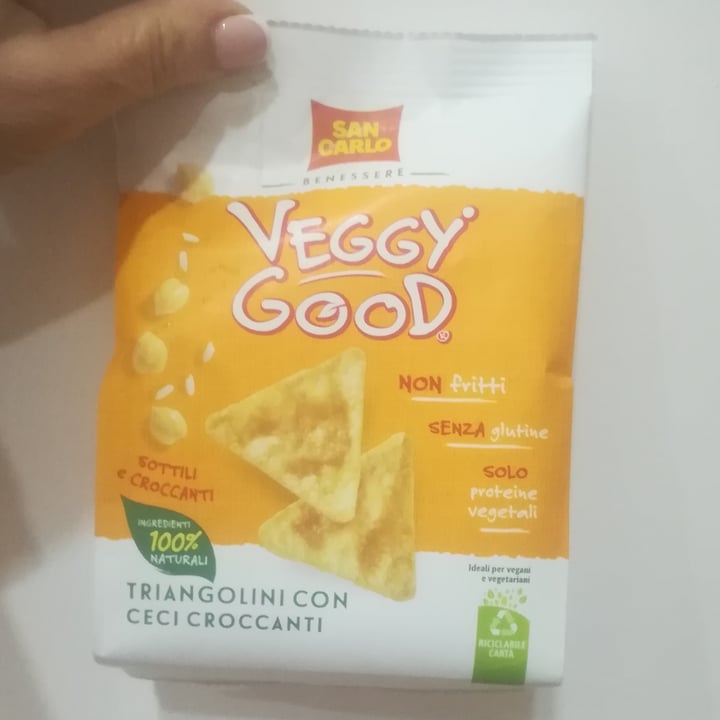 SAN CARLO Benessere Veggy Good Triangolini con ceci croccanti Review ...