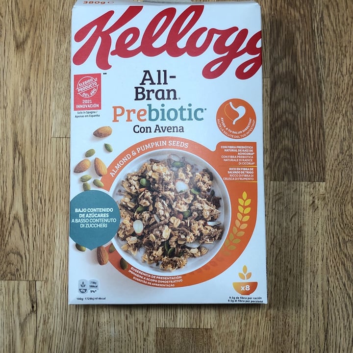 Kellogg All bran prebiotic con avena Review | abillion