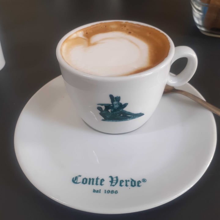 Bar Ristorante Pizzeria Conte Verde Torino, Italy Cappuccino di soia ...