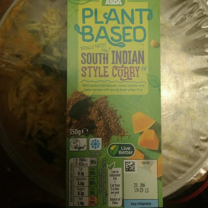 ASDA South Indian style curry Review | abillion