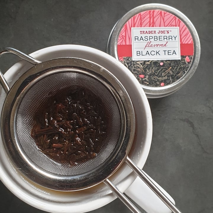 Trader Joe's Raspberry flavored black tea Review | abillion