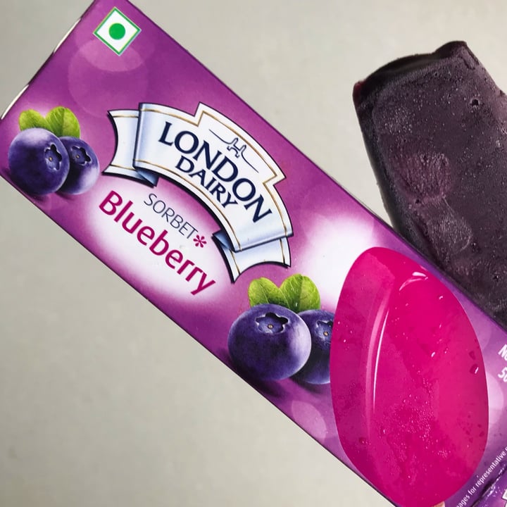 London Dairy Blueberry Sorbet Review | abillion