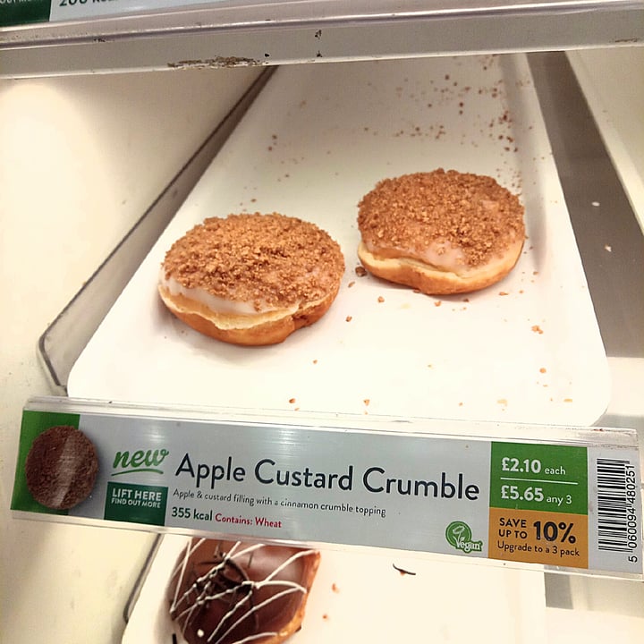 Krispy Kreme Apple Custard Crumble Review | abillion