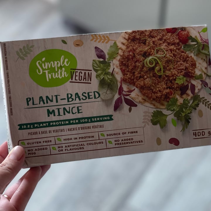 Simple Truth Plant based mince Review | abillion