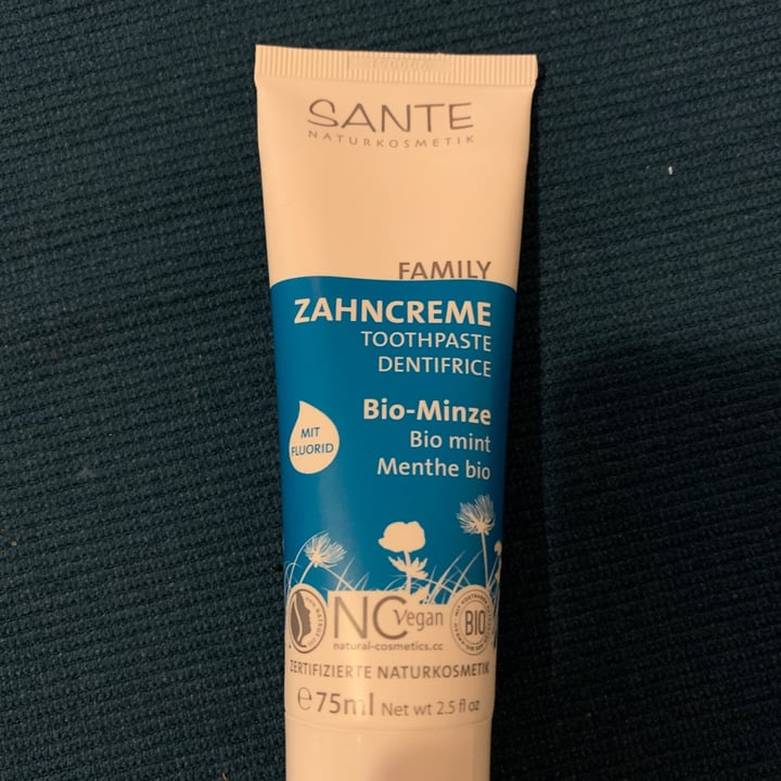 Sante Pasta Dental Menta Bio Review | abillion